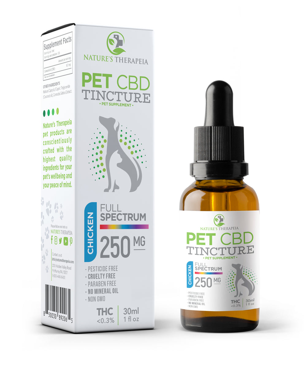 Pet CBD Tincture – Nature's Therapeia